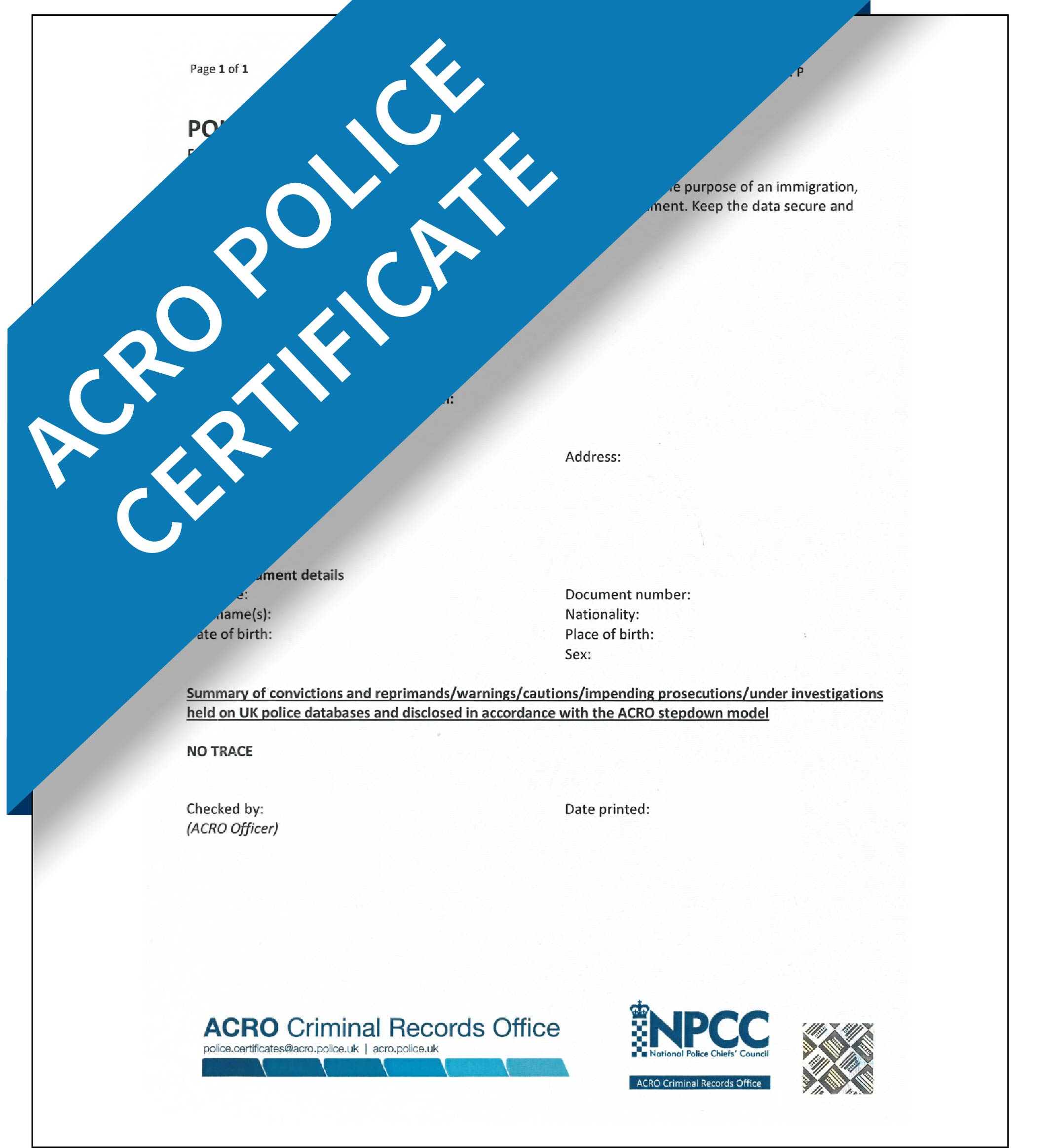 ACRO Police Certificate Apostille | Fast UK Legalisation Service – The ...