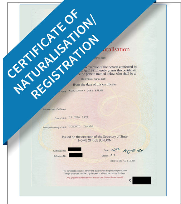 Naturalisation Certificate Apostille | Fast UK Legalisation – The Hague ...