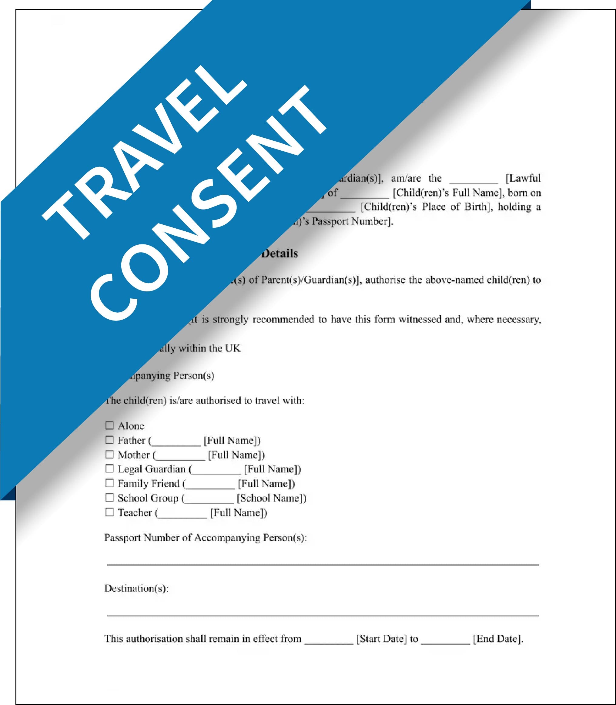 Child Travel Consent Apostille | Fast UK Legalisation – The Hague Apostille